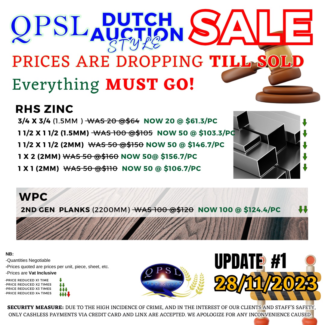 Hardware Dutch Auction - QPSL