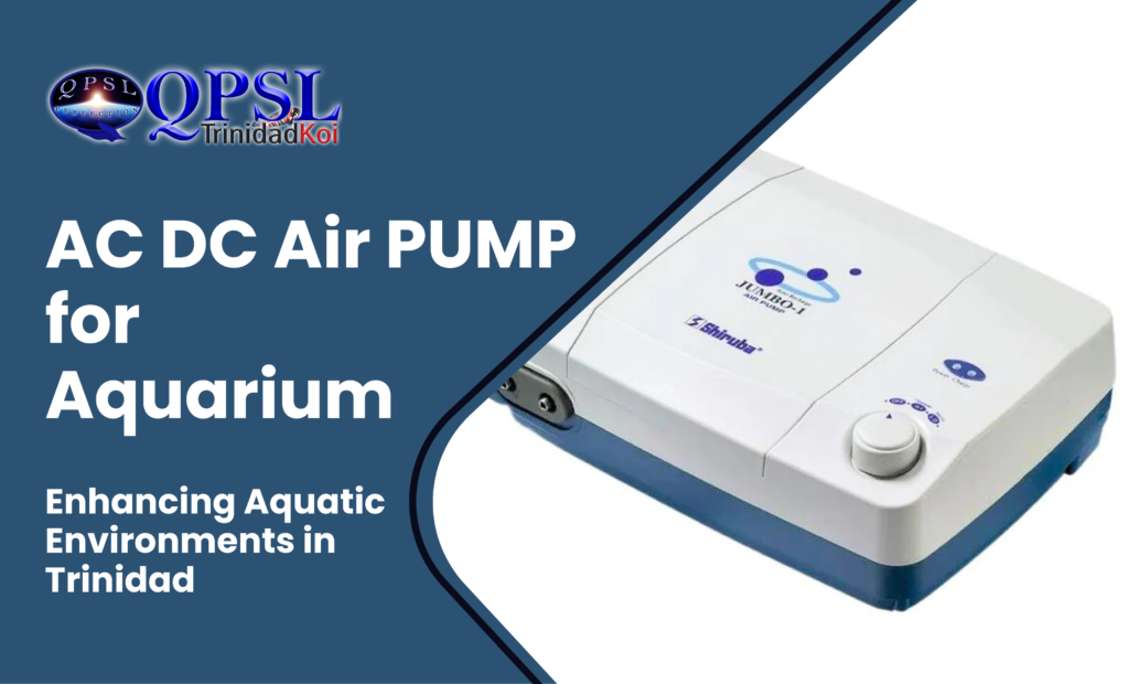 QPSL AC DC Air Pump for Aquarium: Enhancing Aquatic Environments in Trinidad - QPSL